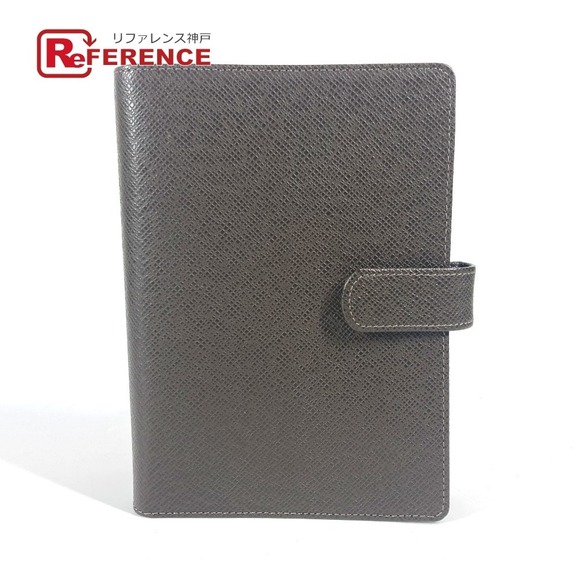 Louis Vuitton | Bags | Louis Vuitton Brown Grizzly Taiga Agenda ...
